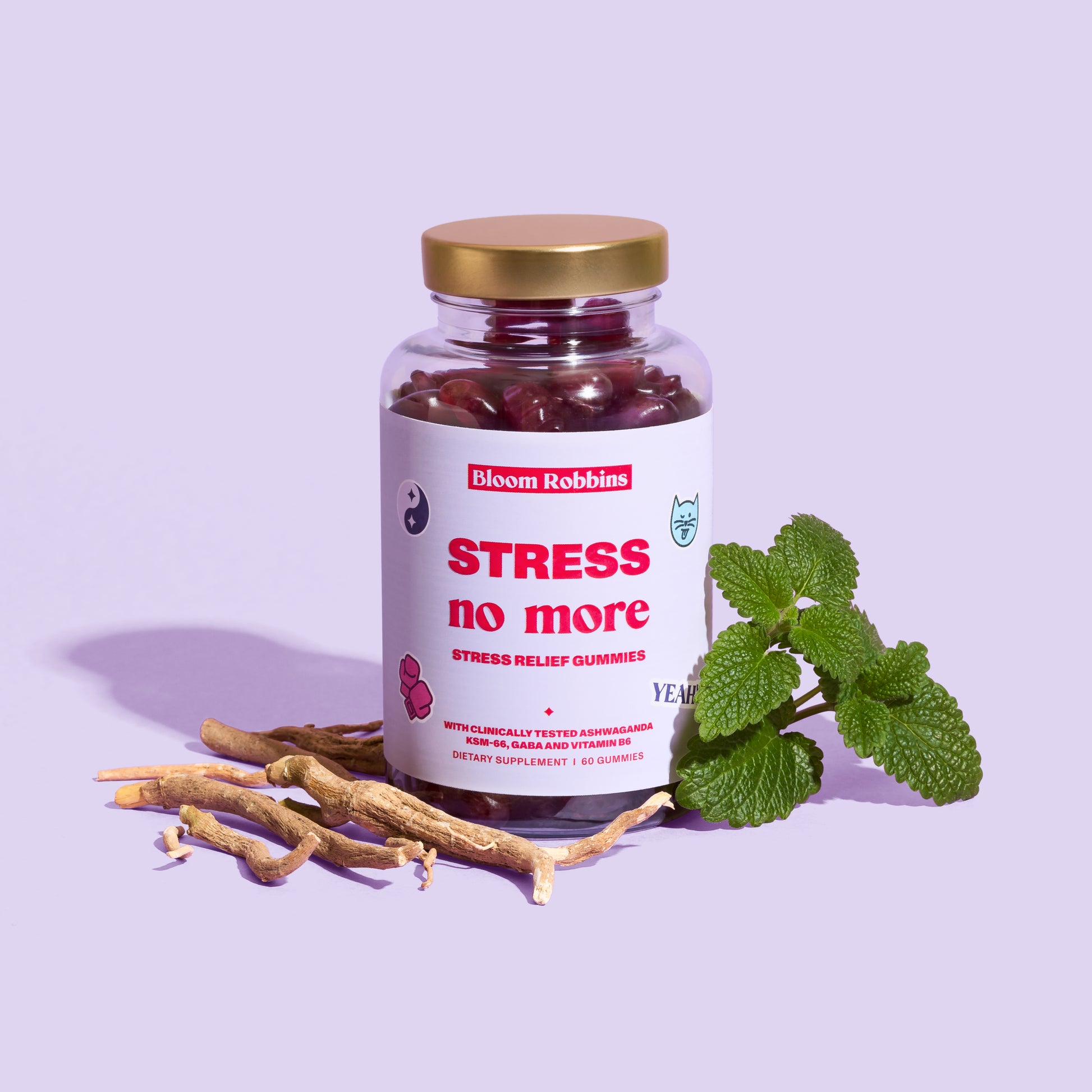 No More Stress gummies – Bloom Robbins EU