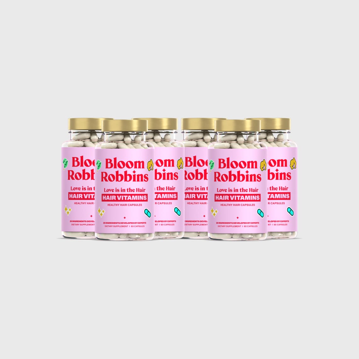 Hair vitamins in capsules – Bloom Robbins EU