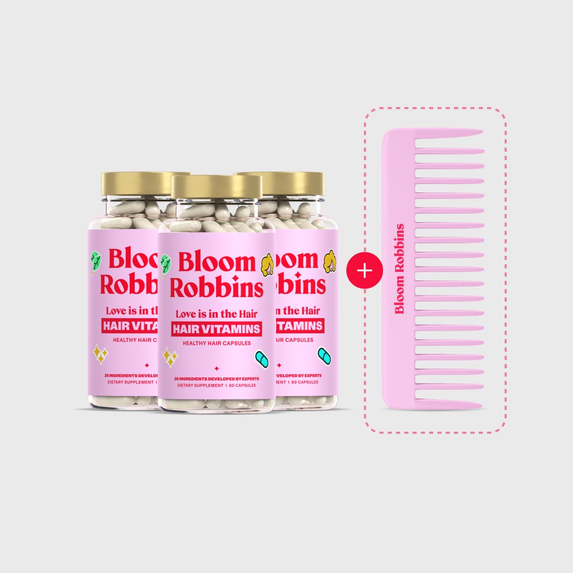 Hair vitamins in capsules – Bloom Robbins EU